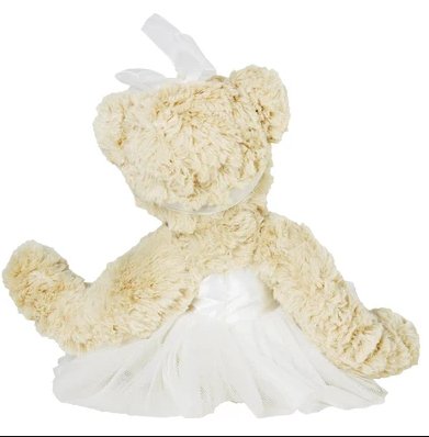 Ursa Anna Bailarina Branca - Decoração - Espaço Kids - Presente ...
